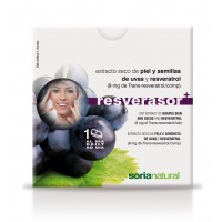 Soria Natural Dry Extract of Grapes Skin & Seeds & Resveratrol Tablets